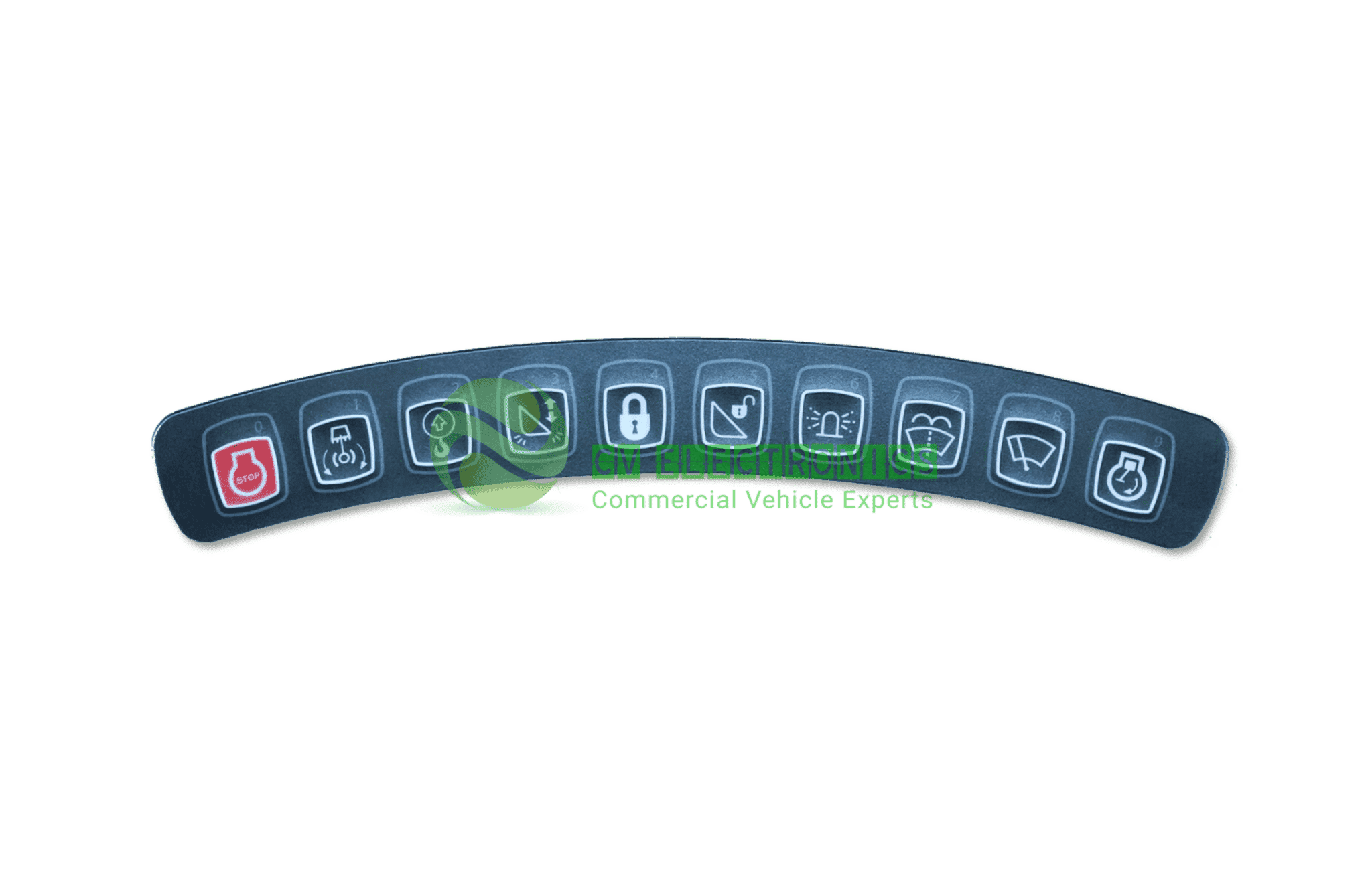 JCB FASCIA SWITCH PANEL 701-80369 | CV Electronics Ltd